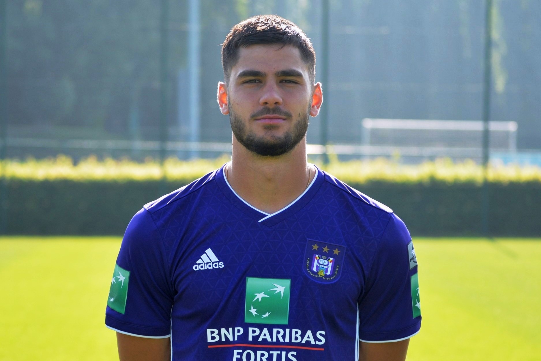 Belgian footballer Elias Cobbaut