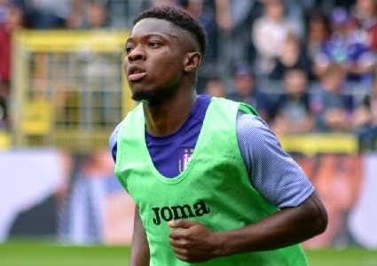 Anderlecht Online - Amuzu remplacé sur blessure (26 nov. 19)