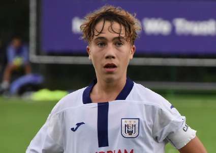Anderlecht Online - Aanvoerder U15 terug naar Genk (21 jan 24)