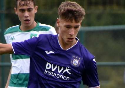 Anderlecht Online - Lucas Stassin s'entraîne avec le noyau A (19 mai 21)